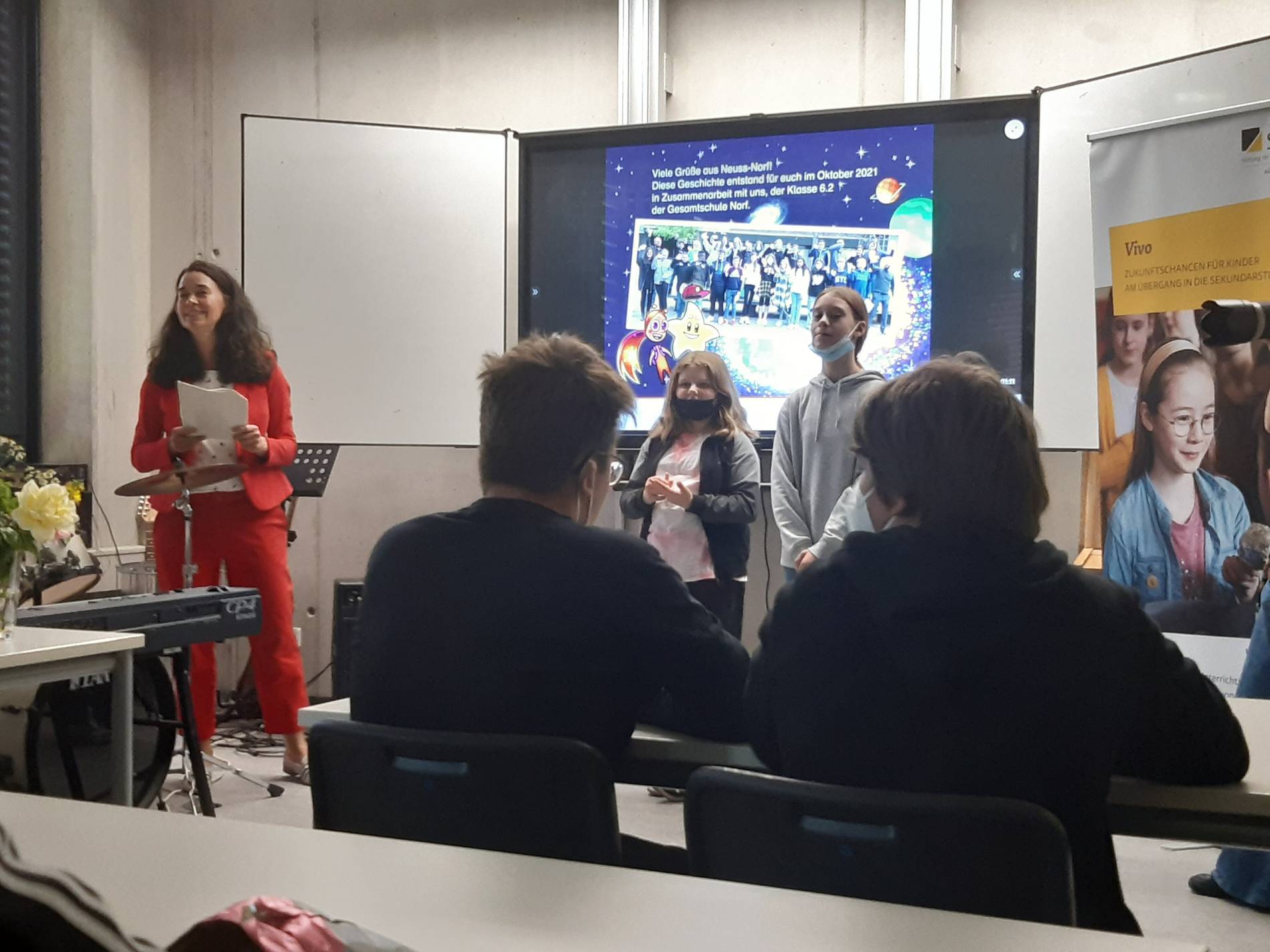 Projekt üfr den Schulwechsel an Gesamtschule Norf abgeschlossen