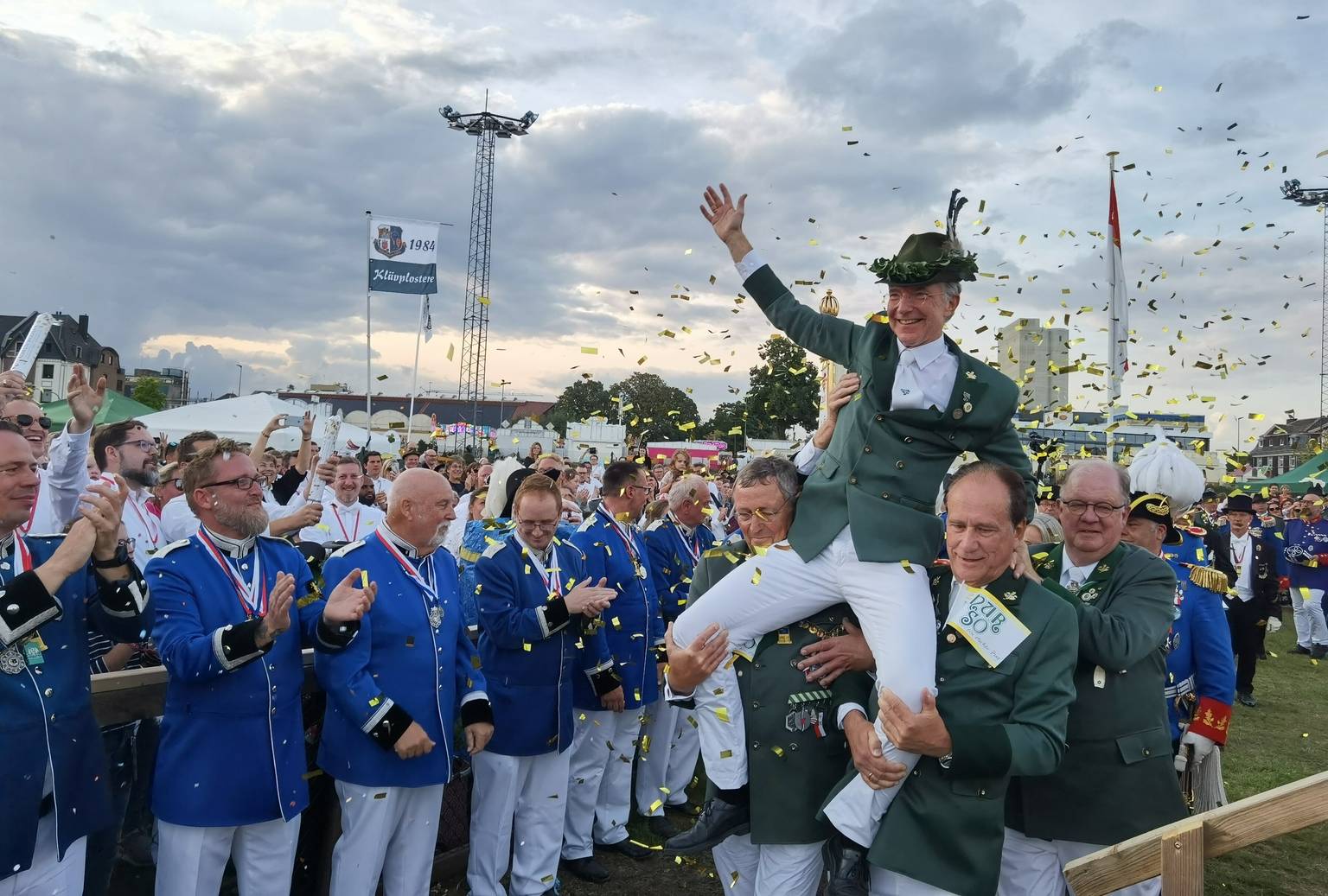 Neusser Schützenkönigspaar Heusgen im großen Interview